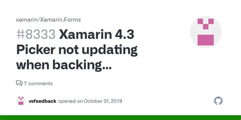 Xamarin 43 Picker Not Updating When Backing Observablecollection