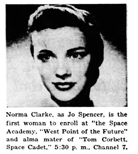 Norma Clarke Played One Of Two Female Space Cadets On One Episode Of