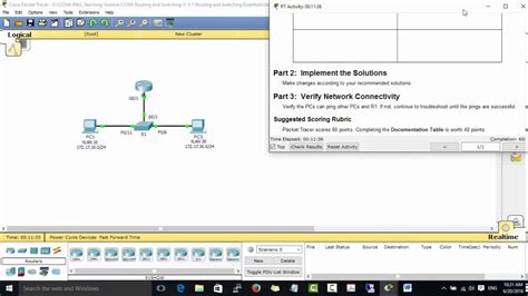 CCNA Chapter Troubleshooting Inter VLAN Routing YouTube