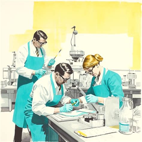 Premium Photo Visual Of Laboratory