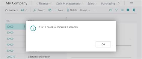 Dynamics 365 Business Central How To Easily Get Hour Minute Or
