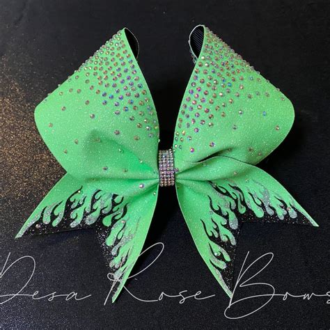 Softball Cheer Bow Etsy
