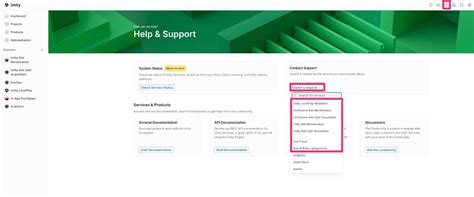 How Do I Submit A Support Ticket To The Ads Team Unity Support Help Center