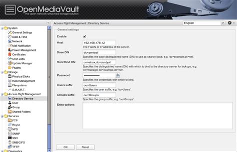 User Authentication Via Ldap Plugin Openmediavault