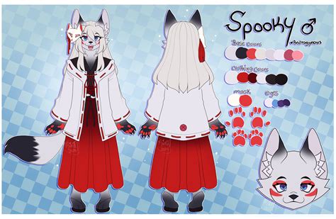 Custom Furry Reference Sheet Commissions Etsy