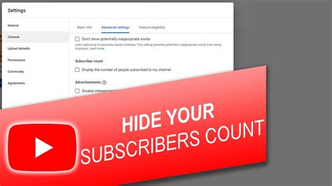 How To Hide Your YouTube Subscribers Count On Desktop YouTube