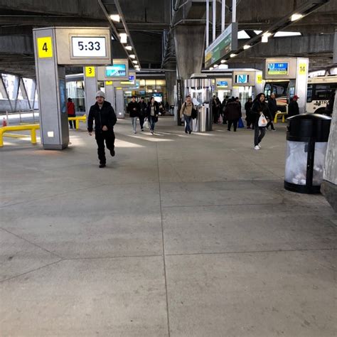 Gwb Bus Station Jitney Terminal Hudson Heights New York Ny