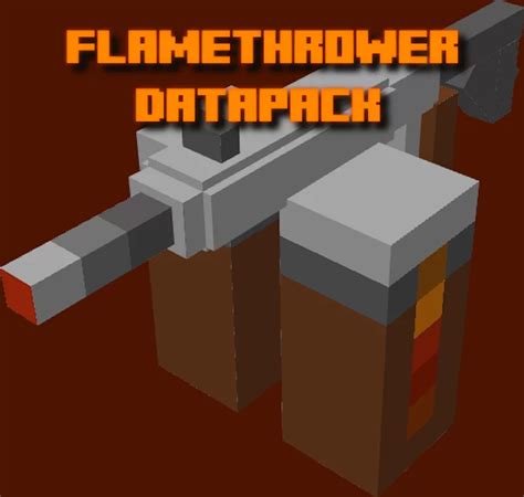 Flamethrower Datapack 1 20 [sound Update] Minecraft Data Pack