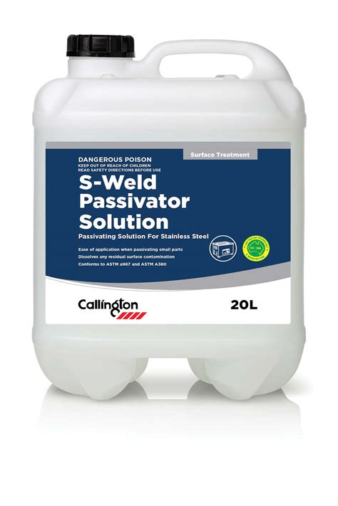 Ics S Weld Passivating Solution