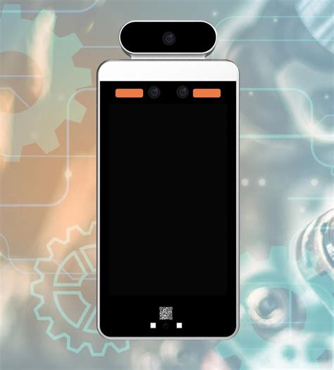 Qr Code Face Recognition Turnstile Access Control With Temperature Detection