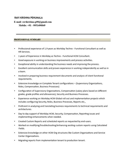 Ravi Penumala Wd Pdf Human Resource Management Business