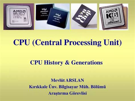 PPT CPU Central Processing Unit PowerPoint Presentation Free Download ID