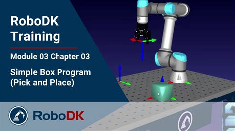simple box program course 3 03 robodk academy youtube