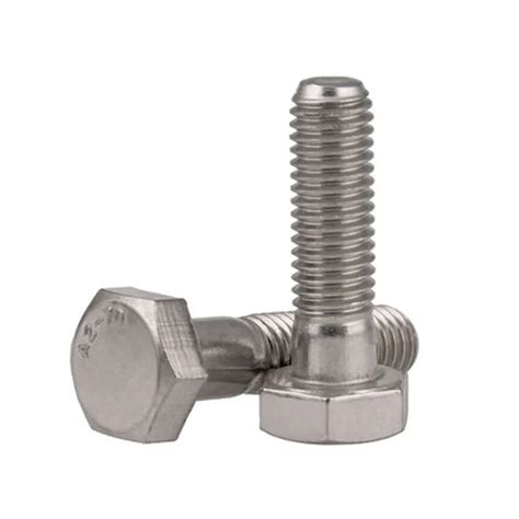 M10 M16 A4 70 Stainless Steel Ss316 Hex Head Bolt Din933 Din931 Buy