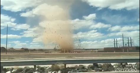 Dust Devil Caught On Camera