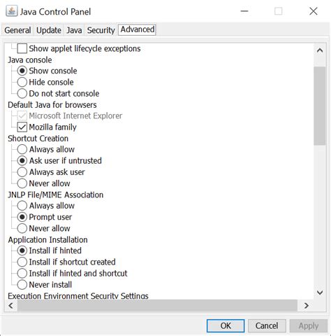 Cannot Open Java Web Pages With Microsoft Edge Schneider Electric Usa