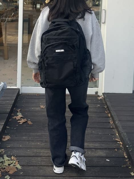 버빌리안 비욘드 백팩 블랙 수납력 좋은 무신사 남녀공용 학생 백팩 추천 🖤🎒🖤 네이버 블로그
