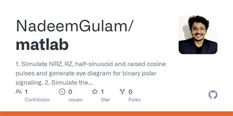 Github Nadeemgulam Matlab Simulate Nrz Rz Half Sinusoid And