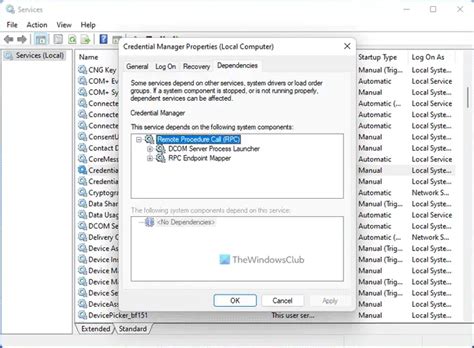 Credential Manager The System Cannot Find The Path Specified