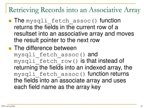 Ppt Manipulating Mysql Databases With Php Powerpoint Presentation