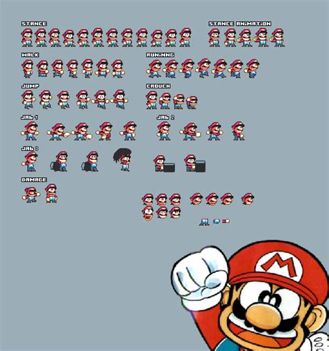 Mario Kun Sprite Sheet By Ducksysys On Deviantart