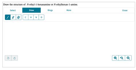 Solved Draw The Structure Of N Ethyl 1 Hexanamine Or