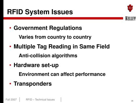 PPT RFID Technical Issues PowerPoint Presentation Free Download ID