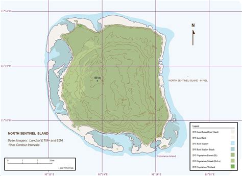 North Sentinenal Island Home Of The Sentinelese Maps On The Web