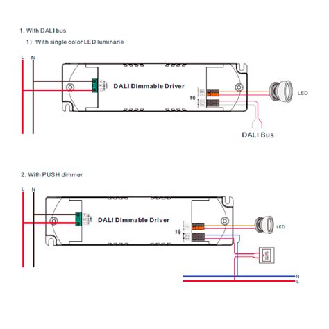Driver Regulável Dali Dt6 Monocromático 220 240v Saída 6 42v Dc 100