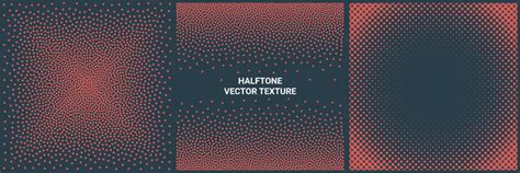 Halftone Pattern Texture Gradient Screen Vector Image