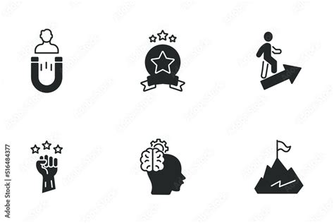 Gamification Icons Set Gamification Pack Symbol Vector Elements For