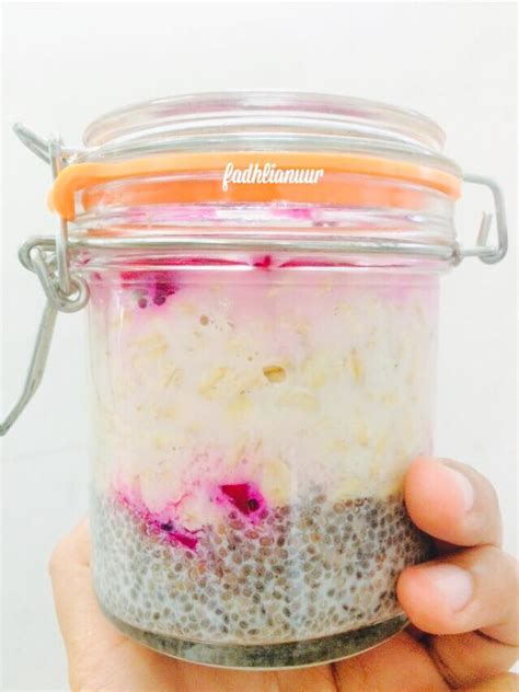 Resepi Overnight Oat Yang Sihat And Mudah Untuk Sahur