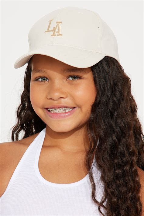 Mini La Representing Baseball Hat Nude Fashion Nova