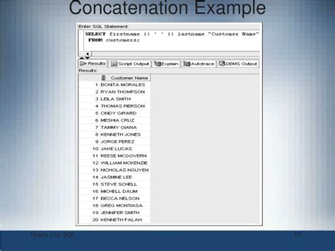 ppt oracle 11g sql powerpoint presentation free download id 5519047
