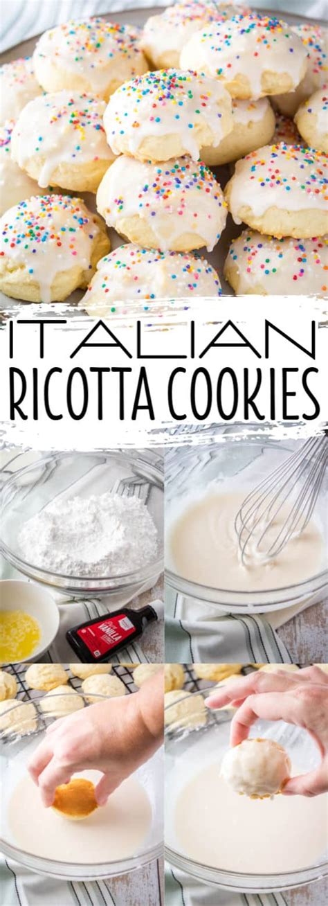 Italian Ricotta Cookies Recipe • Bread Booze Bacon