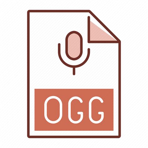 Extension File Format Ogg Icon Download On Iconfinder