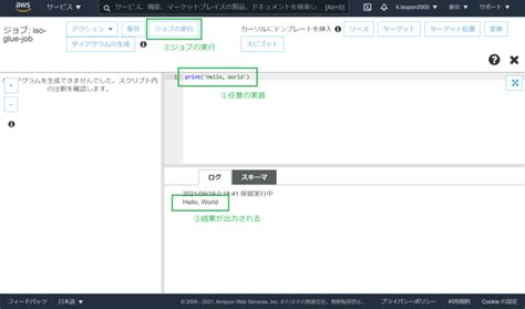 AWS Glueジョブの使い方 ほのぼの万事屋 ほのぼの万事屋