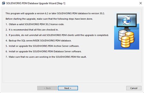 How To Use Pdm Database Upgrade Tool Mlc Cad Systems