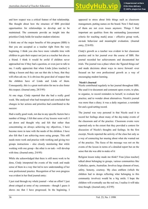 An Analysis Framework For Reflective Writing Pdf