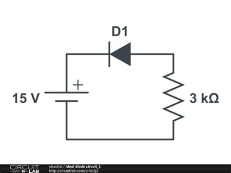 Ideal Diode Circuit CircuitLab