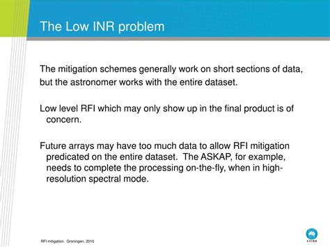 Ppt Rfi Mitigation Techniques For Radioastronomy Powerpoint Presentation Id6667051
