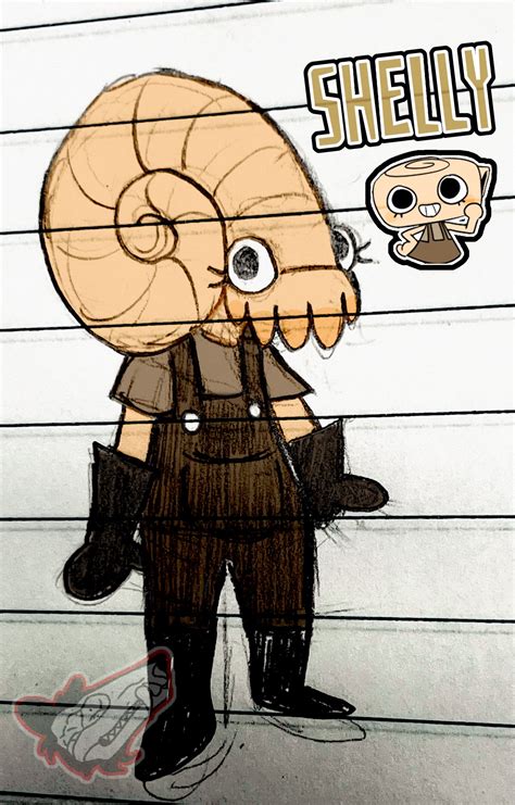 Shelly Cartoon Interior Decorator Character Design For 7 Deadly Sines