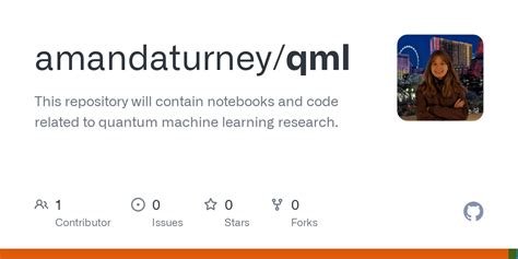 Github Amandaturneyqml This Repository Will Contain Notebooks And Code Related To Quantum