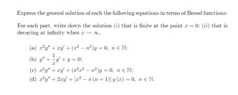 Solved Express The General Solution Of Each The Following Chegg Com