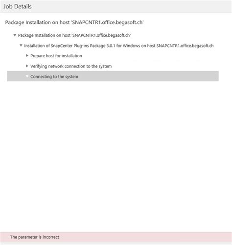 Solved Snapcenter Plug In For Vmware Vsphere Installation Fails On The
