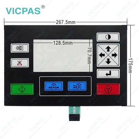 Ingersoll Rand Intellisys Controller 22110399 Membrane Switch Other Vicpas