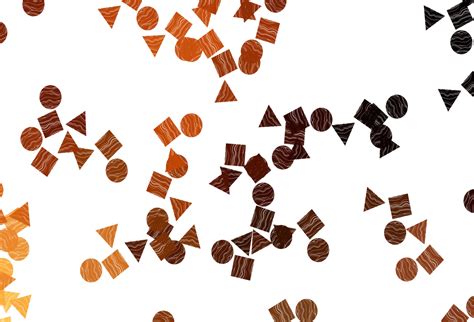 Light Orange Vector Backdrop With Lines Circles Rhombus 21497448 Vector Art At Vecteezy