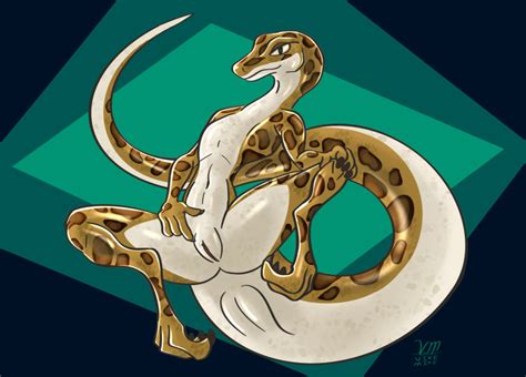 Rule 34 Anthro Big Tail Burmese Python Claws Curling Toes Feet Female