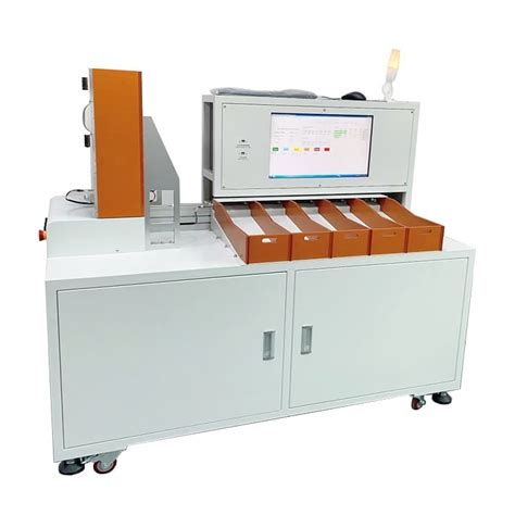 5 Channel Battery Cell Sorting Machine For Cylindrical Cell 32140 33138 33140