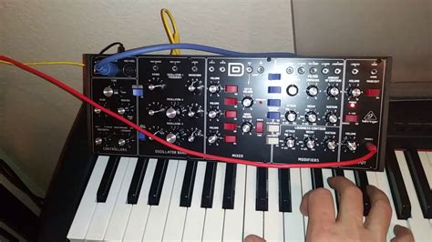 Behringer Model D My First Patch Youtube